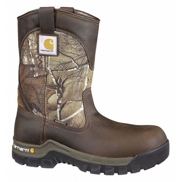 Carhartt Work Boots, 14, W, Pull On, 10inH, PR CMF1175 SZ: 14W | Zoro