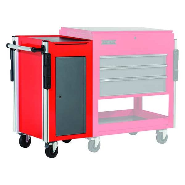 Proto Heavy Duty Tool Locker, 0 Drawer, Red, Steel, 18 in W x 20 in D x ...