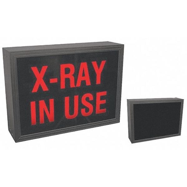Chloride LED X-Ray In Use Sign, 8" Height, 3-1/4" Width AMS-277-DS-X ...