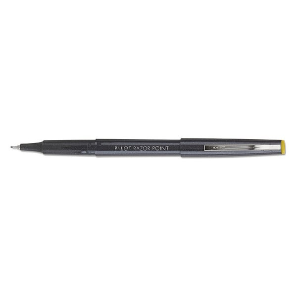 Pilot Permanent Marker, Black, Ultra Fine Tip, Capped, 12 PK PIL11001 ...