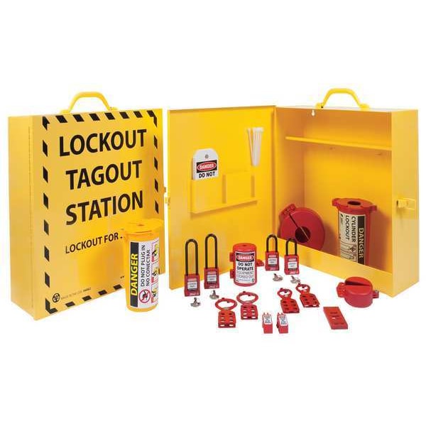 Zing Lockout Station, Electrical, 18 In H 6062 | Zoro