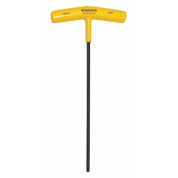 Bondhus 4 Piece SAE T-Shape Hex Key Set, 15310 15310 | Zoro
