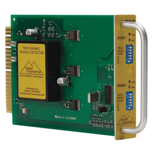 Diablo Controls Vehicle Detector, 2 Channel DSP-22-2 | Zoro