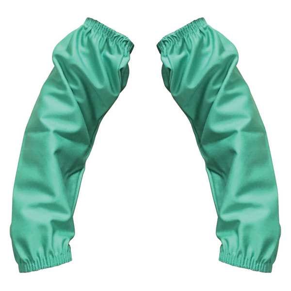 Tillman Cape Sleeve, Cotton, 18 in Length, Green, Elastic Cuff 6218 | Zoro