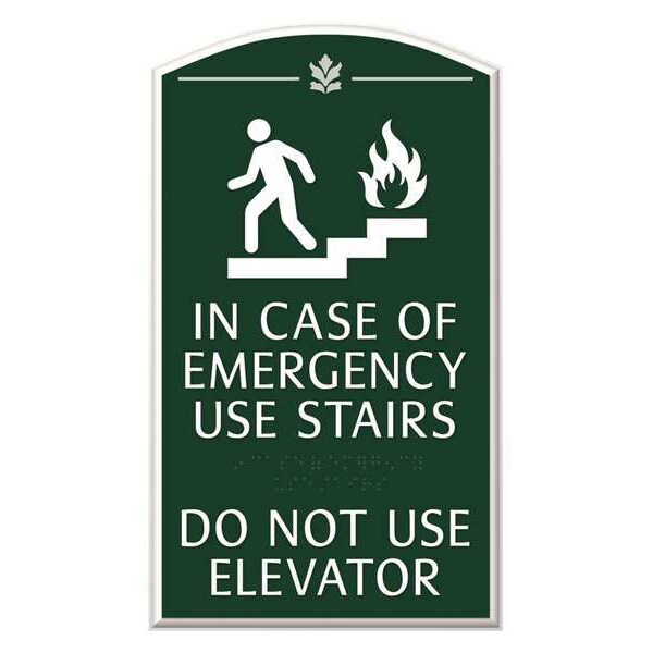 Intersign In Case of Emergency, 6-3/4" W x 11-5/8" H CTL-ICOF116(S24 ...