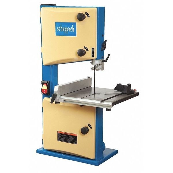 Scheppach Vertical Band Saw, 4-5/8" x 9-5/8" Rectangle, 4-5/8" Round, 4 ...