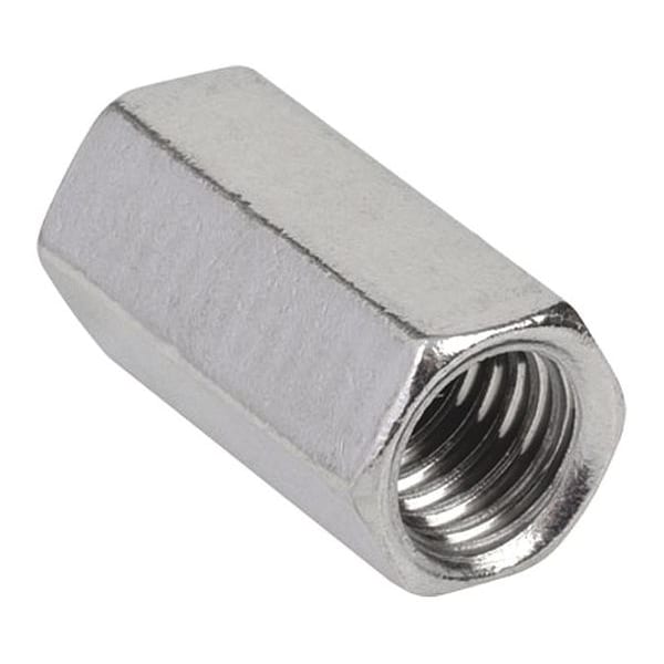 Calbrite Rod Coupling, 3/8 in, Threaded, 316 Stainless Steel, Plain ...
