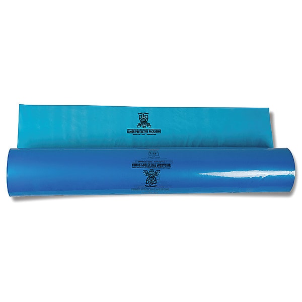 Armor Poly Protective Packaging Film, 36" W x 500 Ft. L, Blue ...