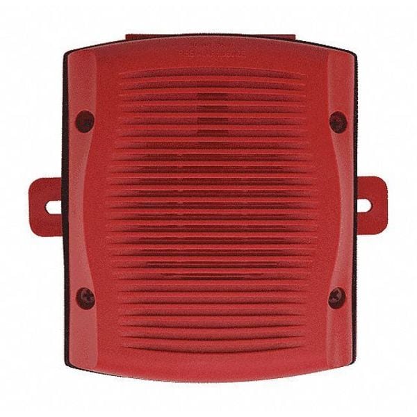 System Sensor Horn Speaker Systems Depot Outdoor Red SPRK | Zoro