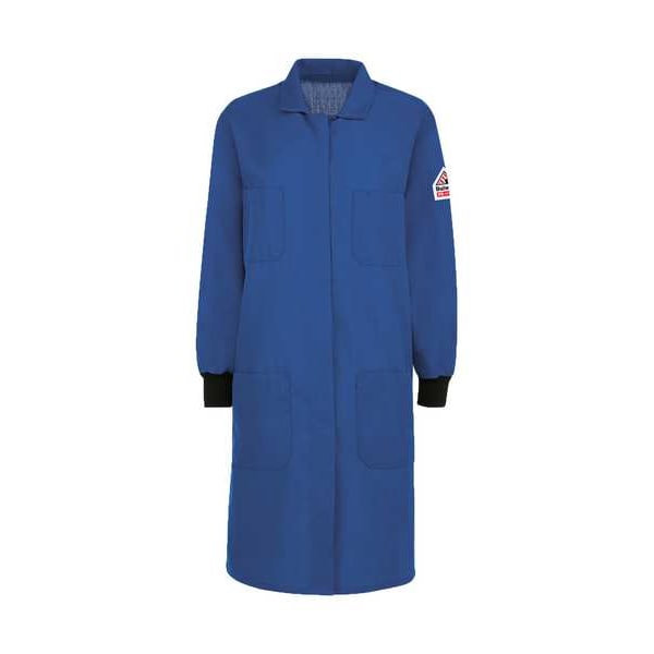 Vf Imagewear Women's Flame Resistant Lab Coat, Blue, Nomex, S KNC3RB SM ...