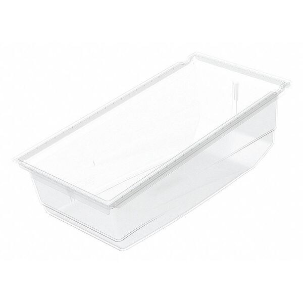 Akro-Mils Hanging Bin, Industrial Grade Polymer, Clear 36230SCLAR | Zoro
