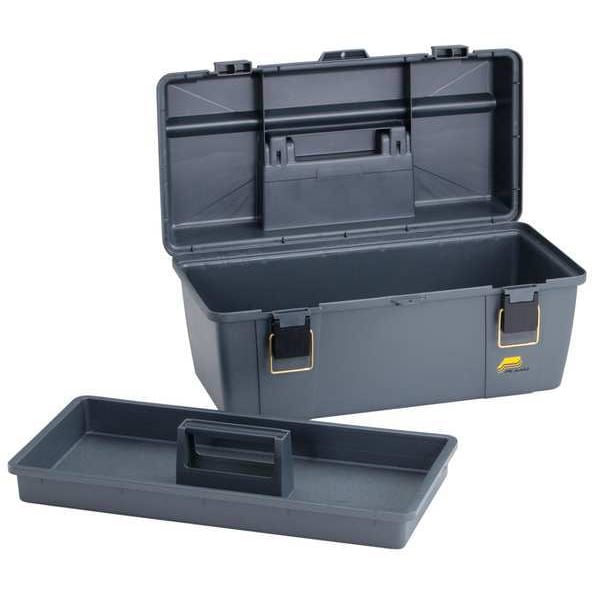 PLANO MOLDING 20-1/4"W Gray Portable Tool Box, Plastic (651-010) | Zoro