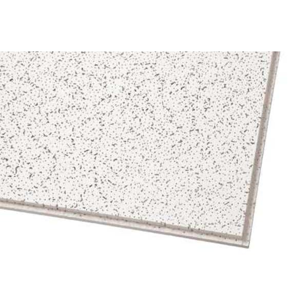 Armstrong Cortega Ceiling Tile, 24 in W x 24 in L, Angled Tegular, 15/ ...