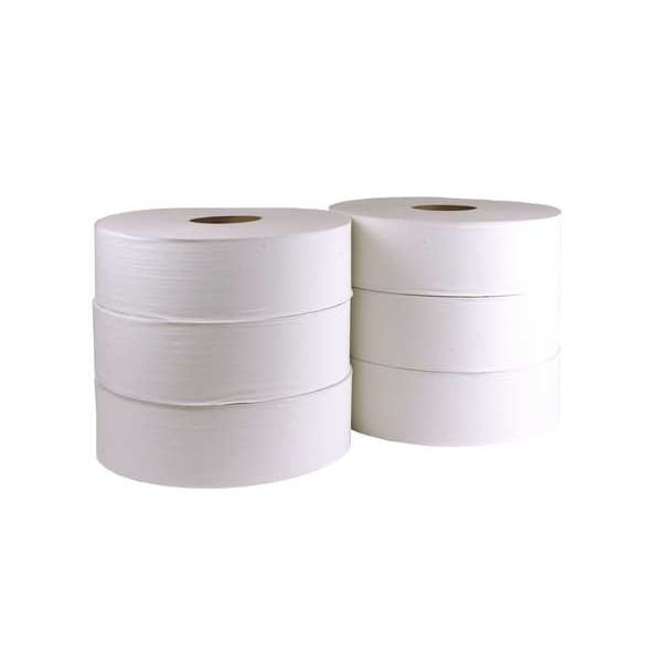Tough Guy Tough Guy, Jumbo Core, 2 Ply, Continuous Sheets, White, 6 PK ...