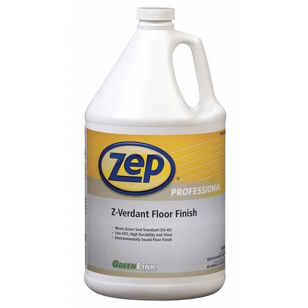 Zep Floor Finish, Z-Verdant, 1 gal, PK4 R16824 | Zoro