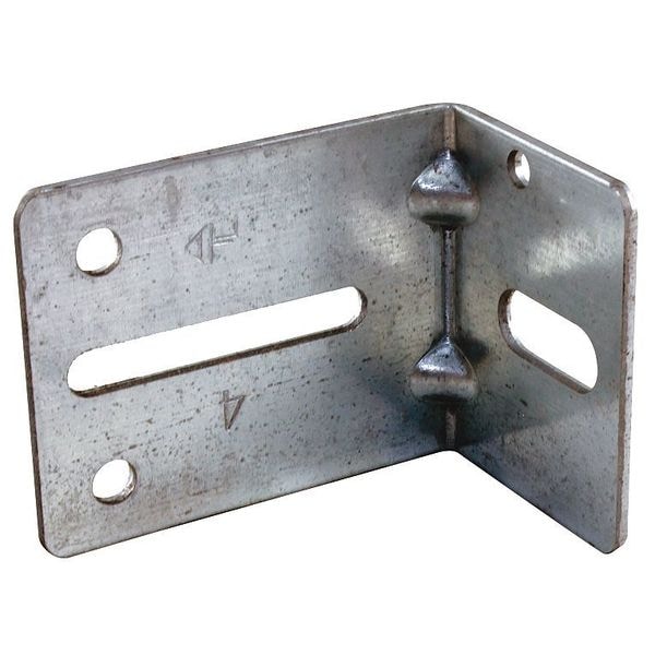 American Garage Door Supply Track Jamb Bracket, Size 04, PK2 JB-4 | Zoro