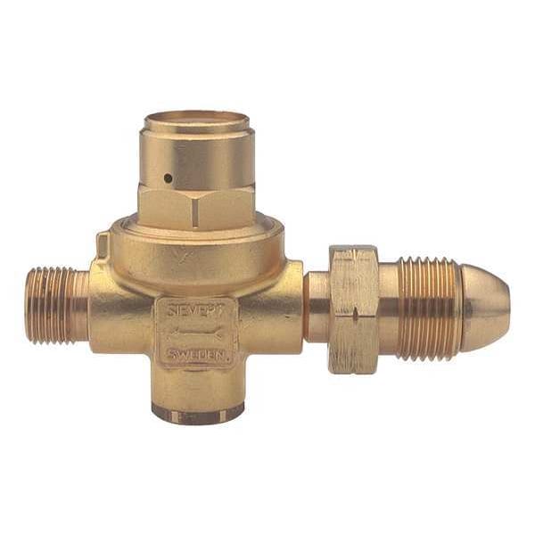 Sievert Preset Regulator, Propane, Single Stage, 0.885"-14 Inlet, 9/16 ...