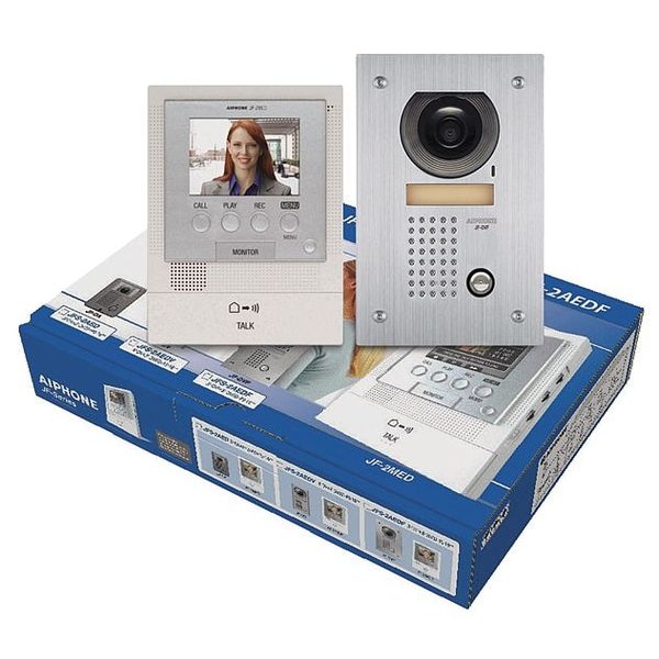 Aiphone Video Intercom Station Kit, SS JFS-2AEDF | Zoro
