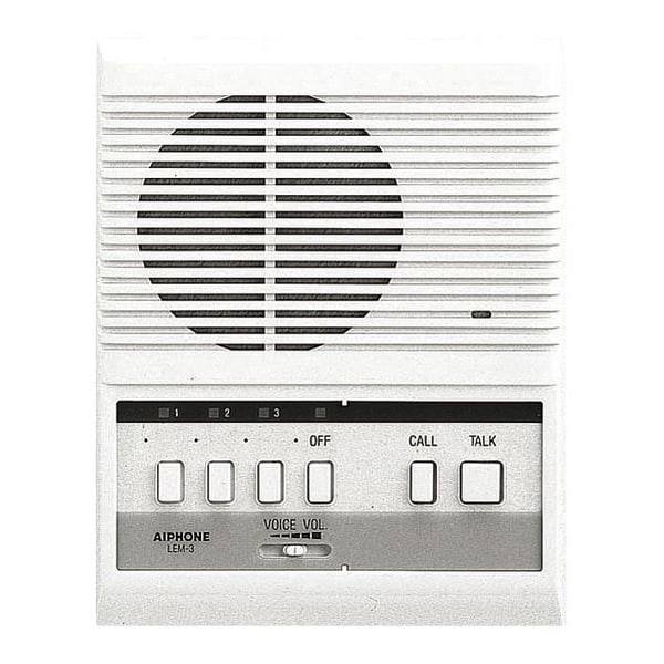 Aiphone Call Audio Master Station, 650 ft. LEM-3 | Zoro