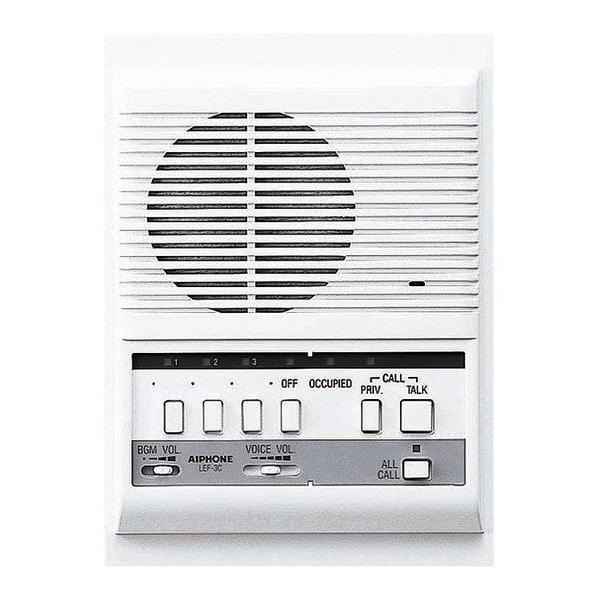 Aiphone Call Audio Master Station, 12VDC LEF-3C | Zoro