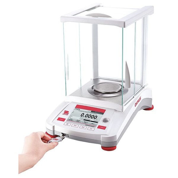 Ohaus Digital Compact Bench Scale 220g Capacity AX223/E | Zoro