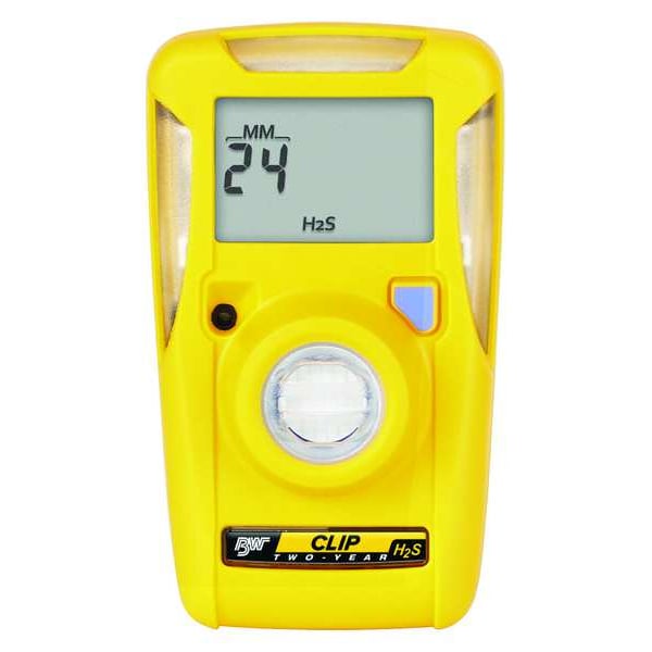 Honeywell Bw Single-Gas Detector, Detects Hydrogen Sulfide, High 15 ppm ...
