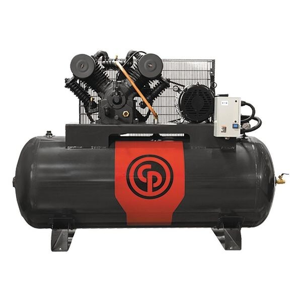 Chicago Pneumatic Electric Air Compressor, 2 Stage, 35 cfm RCP ...