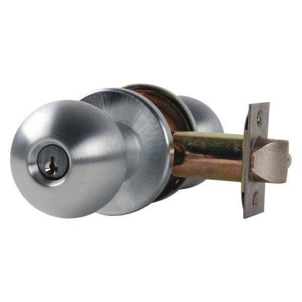 Falcon Knob Lockset, Mechanical, Entrance, Grd. 1 X511CP6D HG 626 KD | Zoro