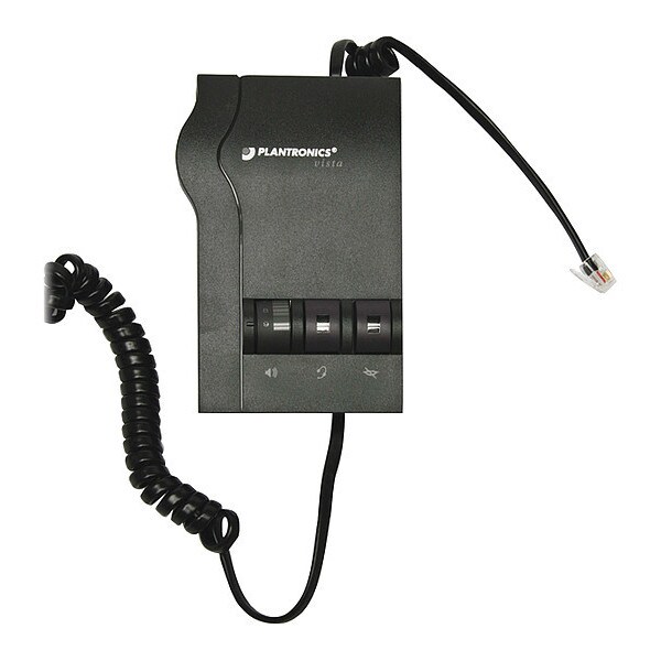 Plantronics Headset Audio Amplifier, Black M22 | Zoro