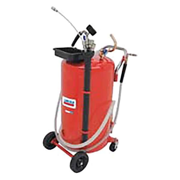 Lincoln Industrial Fluid Evacuator, Red, Steel 3637 | Zoro