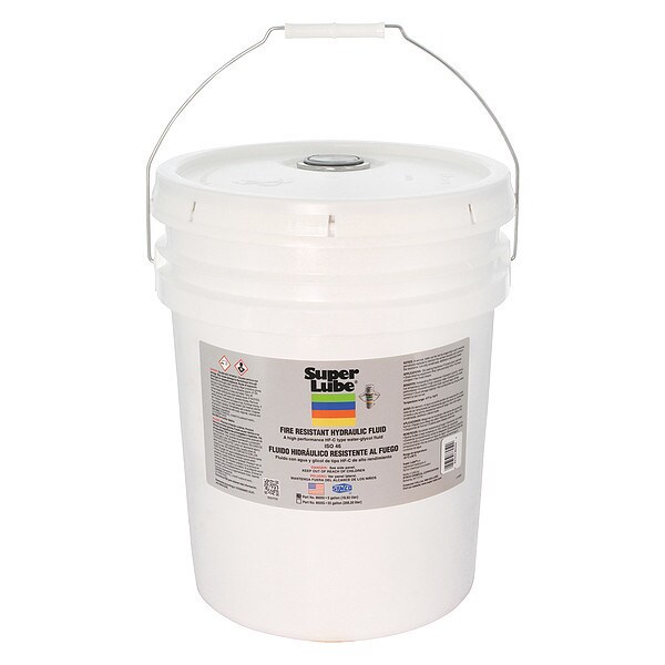 Super Lube Fire Resistant Hydraulic Fluid, 5 gal. 86050 | Zoro