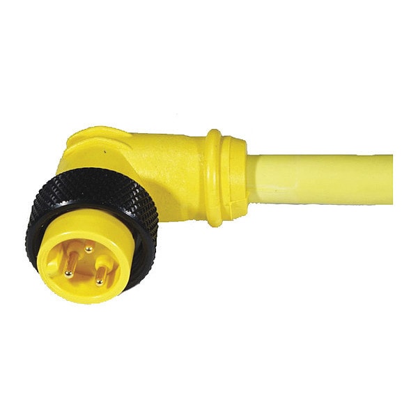 Remke Cordset, Mini, PVC, Male, 7 Pole, 12 ft. 107D0120AP | Zoro