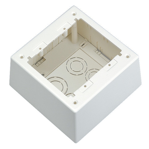 Panduit Junction Box, Junction Box Type, 2 Gangs, PVC JBP2DEI | Zoro