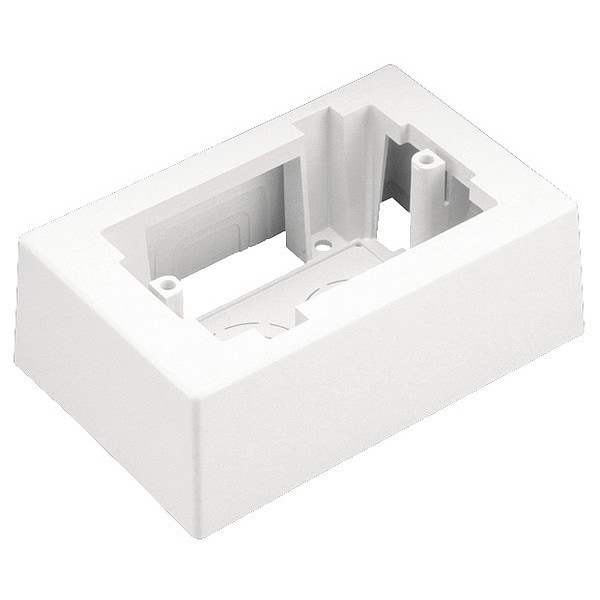 Panduit Junction Box, Junction Box Type, 1 Gang, ABS JB1IW-A | Zoro