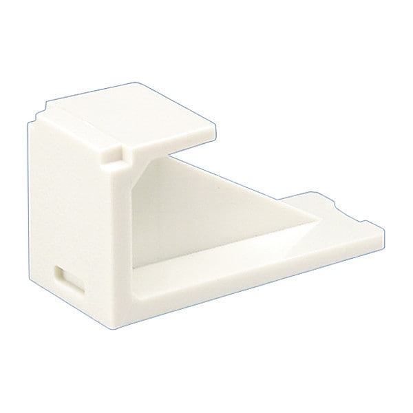 Panduit Blank Module (10 Pack), 1 Port, Gray CMBIG-X | Zoro