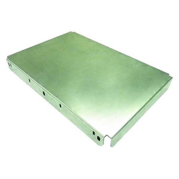 Ashland Conveyor Dead Plate,750 lb.,Galvanized Steel (DP10BFX24) | Zoro