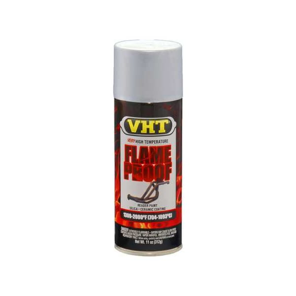 Vht Flameproof Coating, Aluminum, Flat ESP117000 | Zoro