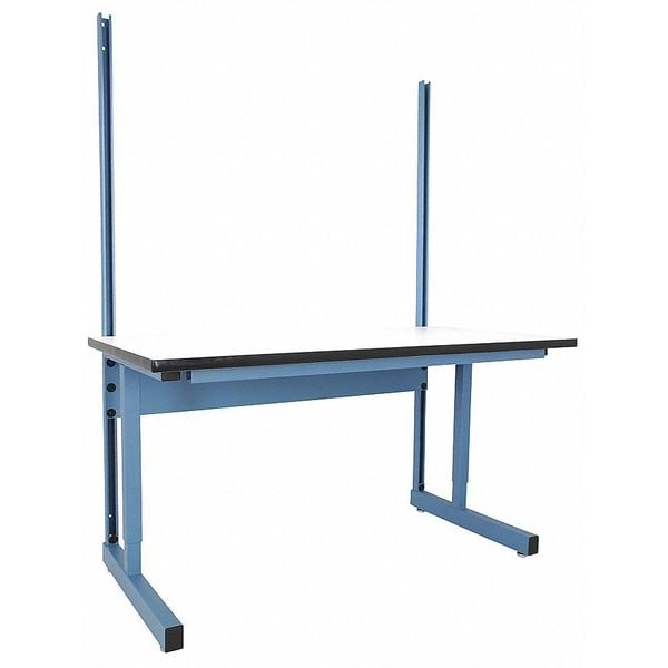 All American Benches By Iac Bolted Workbench, ESD Laminate, 72" W, 30 ...