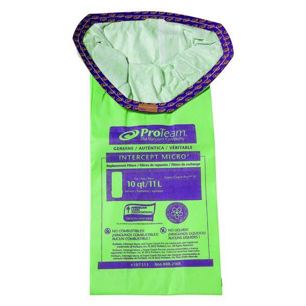 Proteam Intercept Micro Filter Bag, Fits SCP 10 (10 pk.) 107313 | Zoro