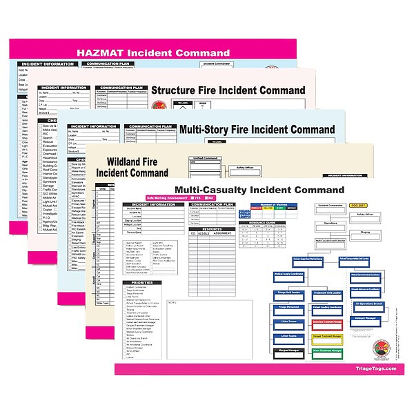 Disaster Management Systems ICS Worksheet Refill Pack, 125 Pcs DMS ...