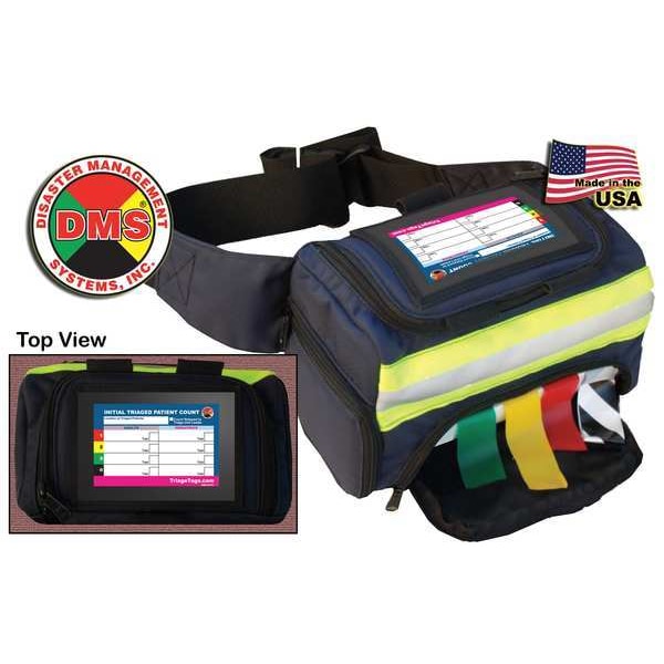 Disaster Management Systems Ribbon Dispenser, 4 Triage Ribbon Rolls DMS ...