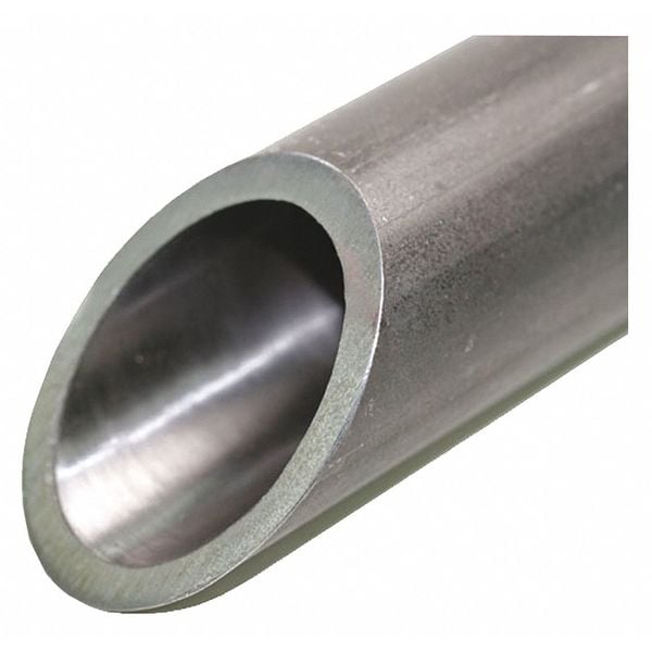 Zoro Select Black Tube, 18mm OD x 1.5mm WT x 1 MT S018X1.5 | Zoro