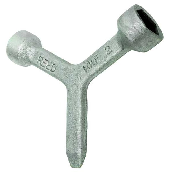 Reed Meter Key, 5-1/2 in. L, Iron MKF2 | Zoro