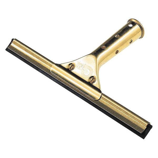 Unger UNGER Gold 14" Brass Window Squeegee GS350 | Zoro