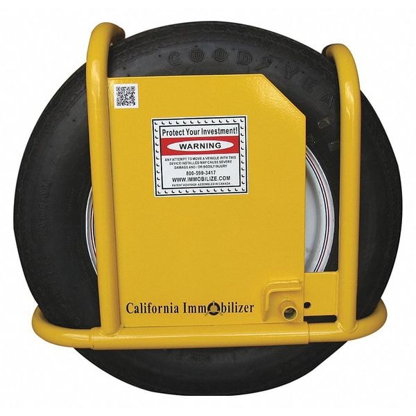 California Immobilizer Wheel Clamp Type B, 14 and 15 In. Wheels CI00503 ...
