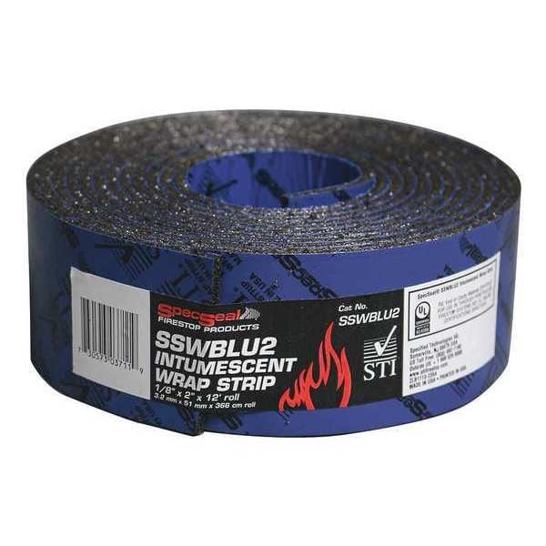 Sti 2X1/8X12 Fire Barrier Sswblu2 Wrap Strip SSWBLU2 | Zoro