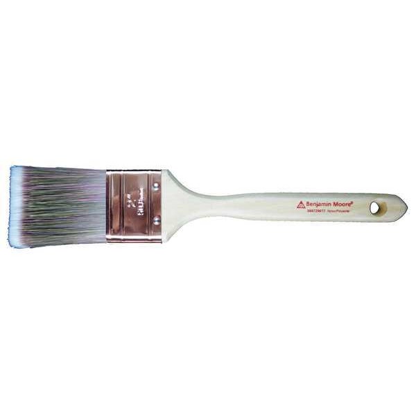 Benjamin Moore 4 in Flat Sash Paint Brush, Wood Handle 066725017 | Zoro