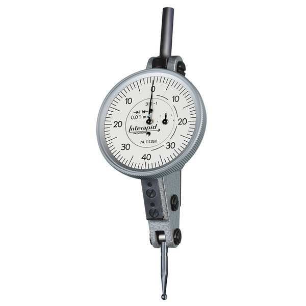 Tesa Brown & Sharpe Dial Test Indicator,Hori,0 to 1.6mm (74.111366) | Zoro