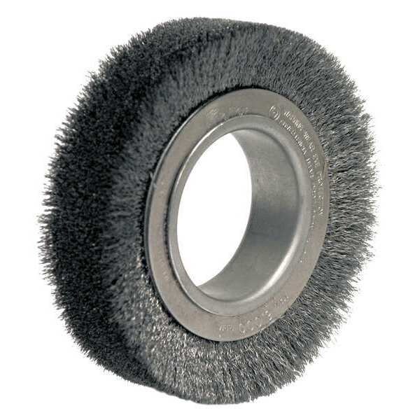 Weiler Crimped Wire Wheel Wide Face 4-1/2 Dia 03010 | Zoro