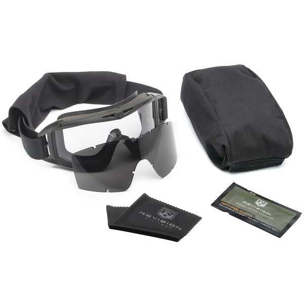 Revision Military Military Safety Goggles Kit, Clear, Smoke Gray Anti ...